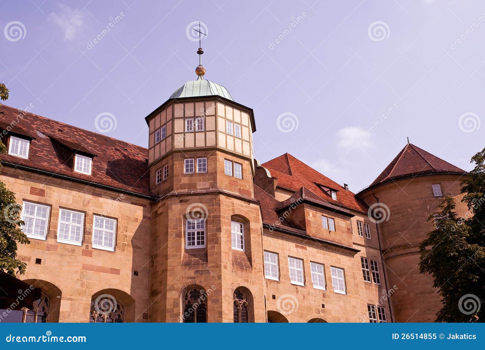 Castle of Stuttgart stock image. Image of germany, architecture - 26514855