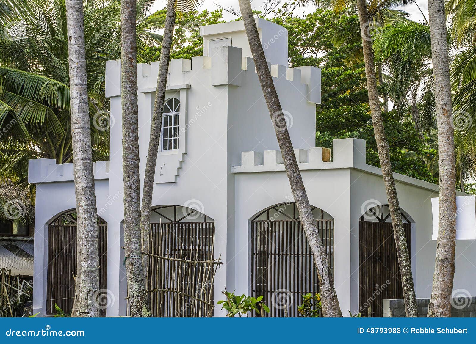 Castle Style Building stock photo. Image of house, architecture - 48793988