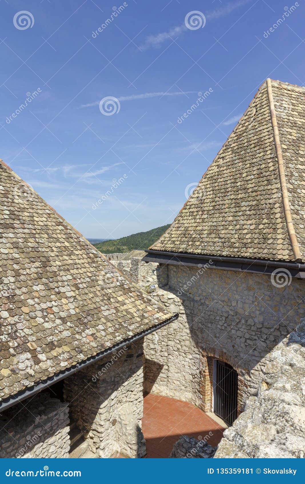 Castle of Sumeg stock image. Image of history, town - 135359181
