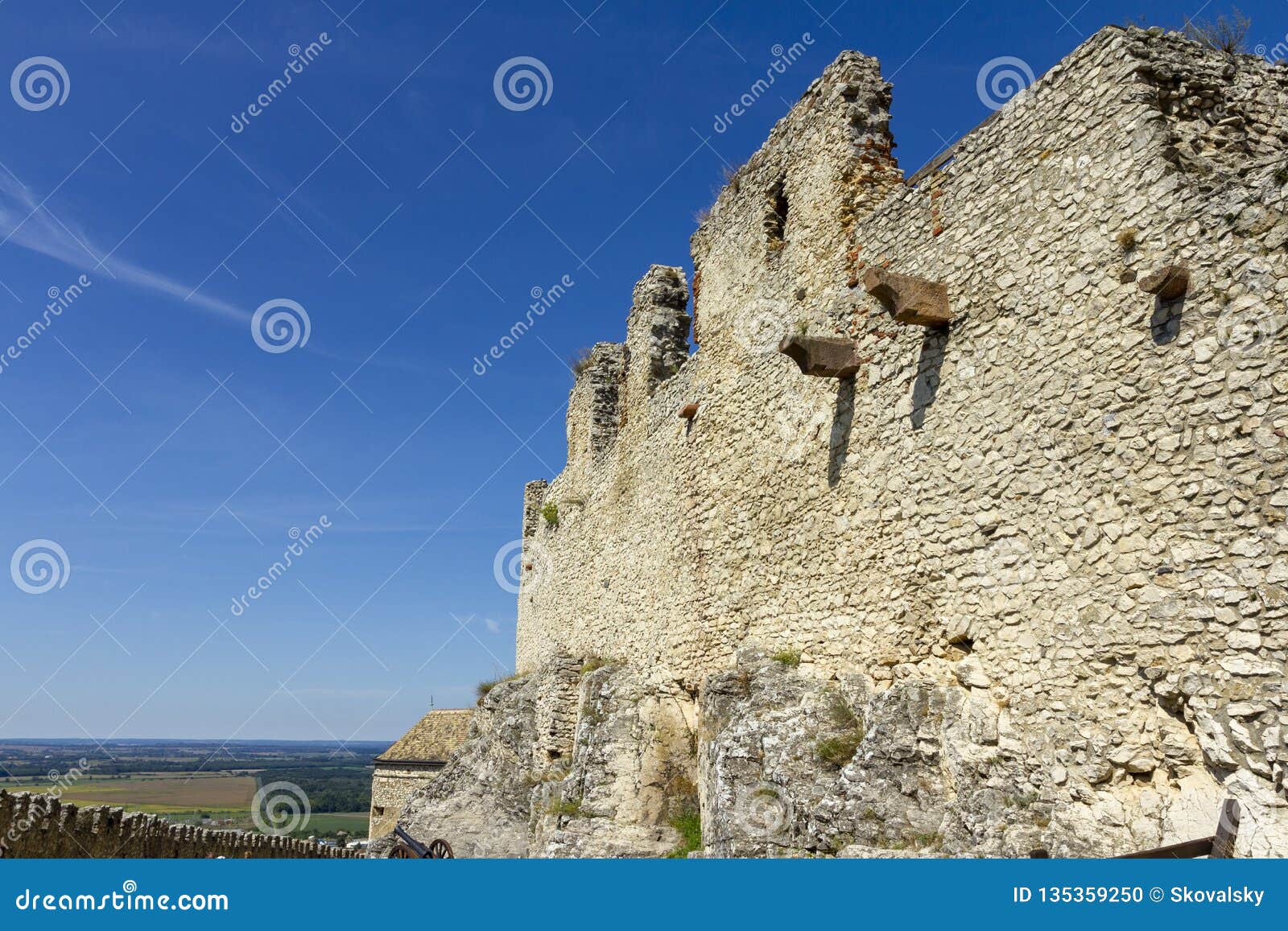 Castle of Sumeg stock photo. Image of bastion, castle - 135359250
