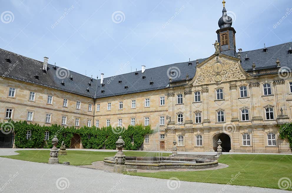 Castle tambach stock photo. Image of bridge, door, palace - 26828604