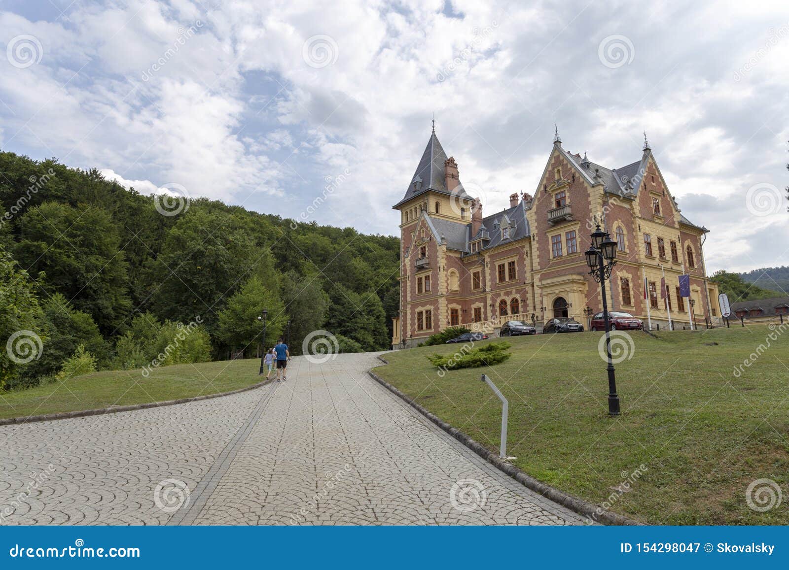 Castle in Thne Matra Mountains Stock Image - Image of landmark, matra ...