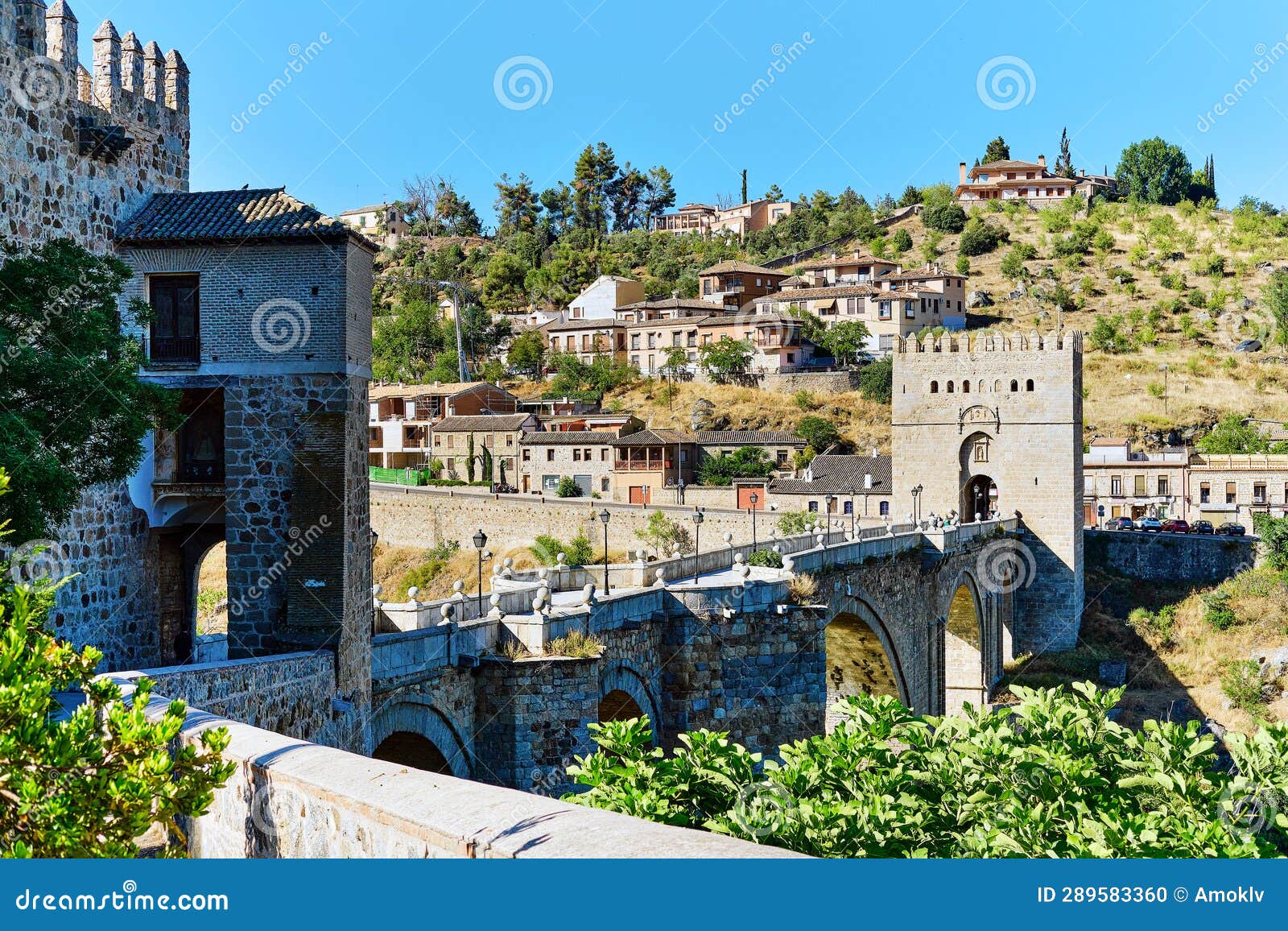 Castle of Toledo City. Castile and Leon Stock Photo - Image of gothic ...