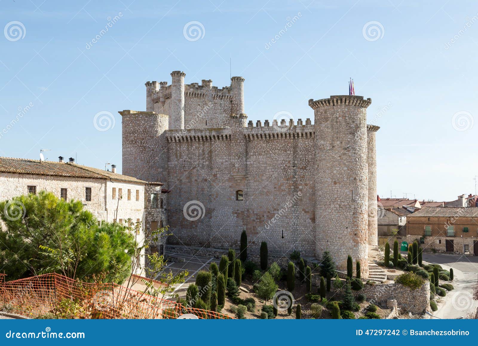 Castle Torija, Guadalajara, Spain Stock Photo - Image of torija ...