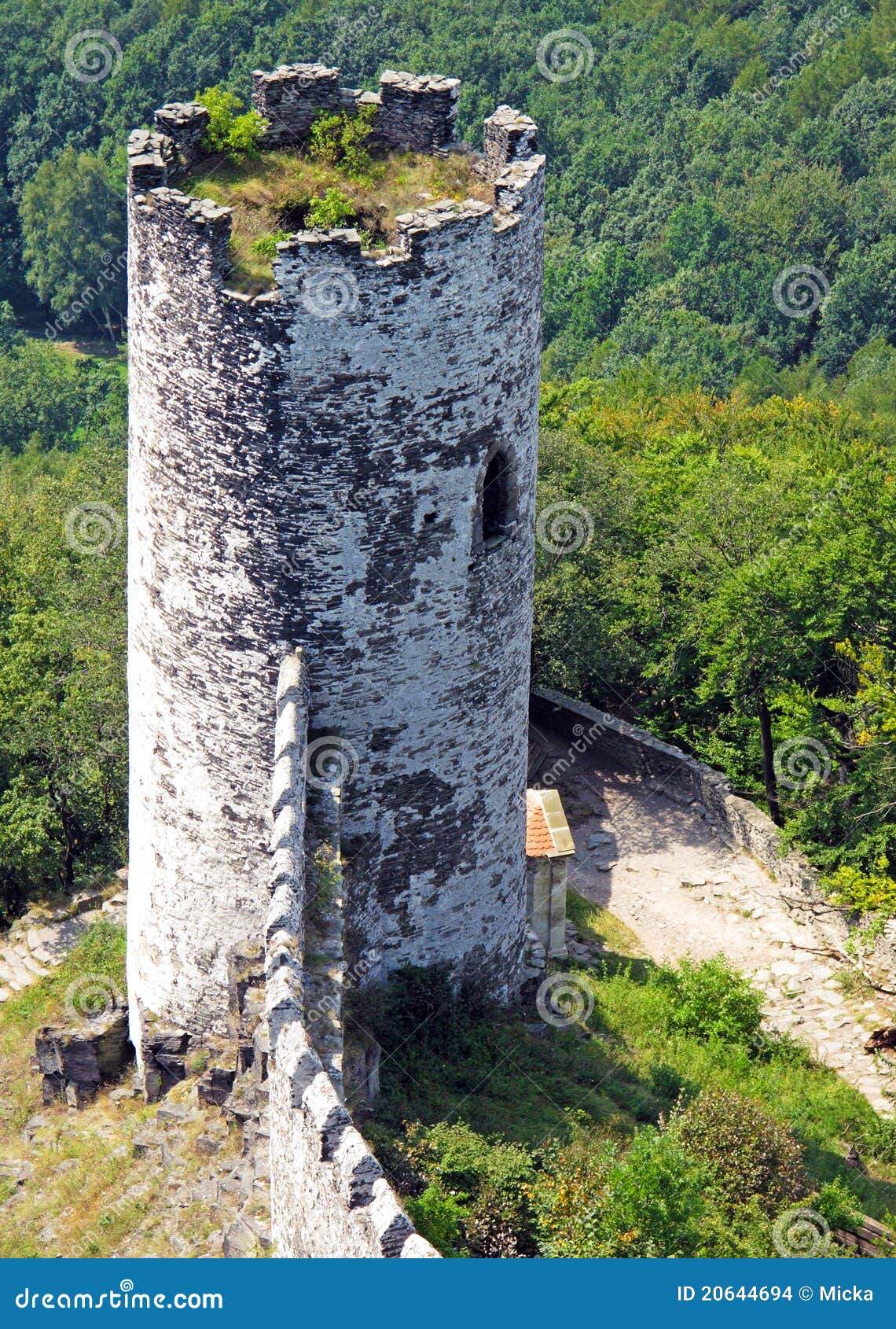 Castle tower stock photo. Image of europe, historic, ancient - 20644694