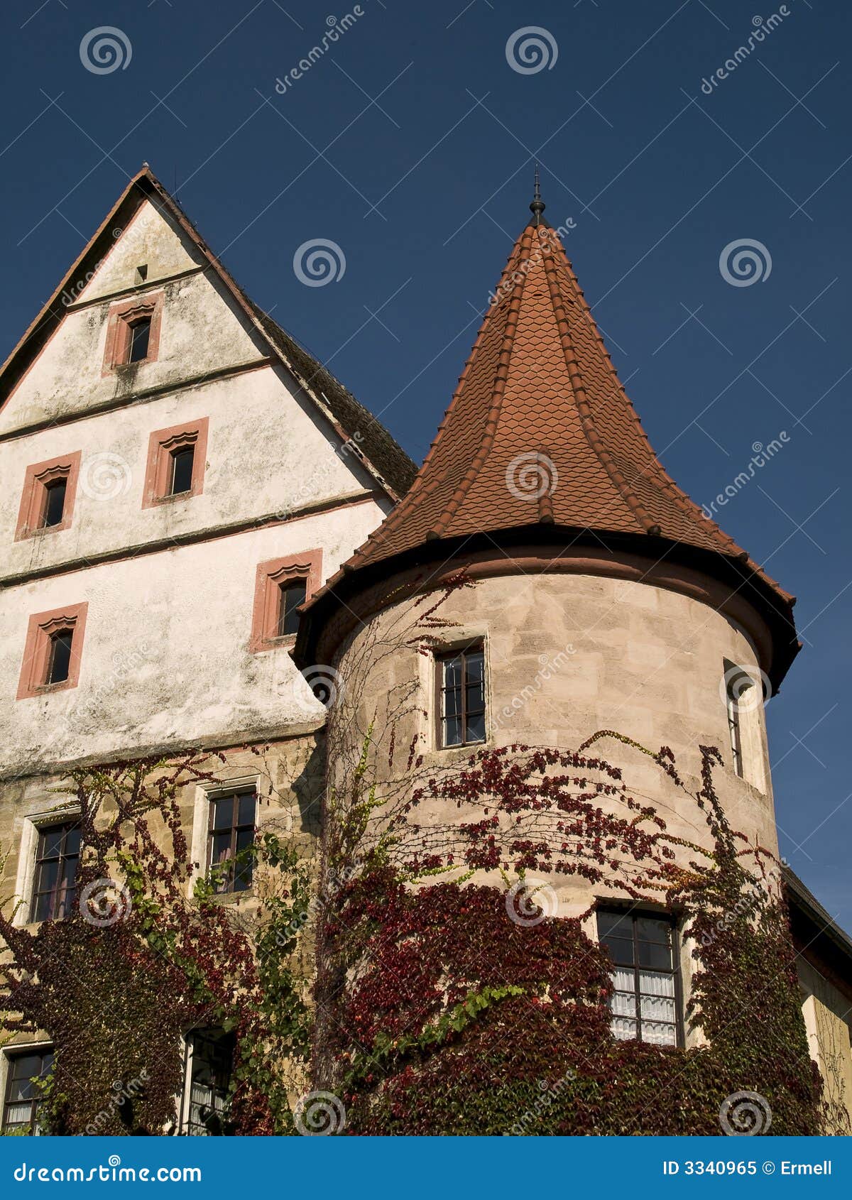 Castle tower stock image. Image of luxury, germany, architecture - 3340965