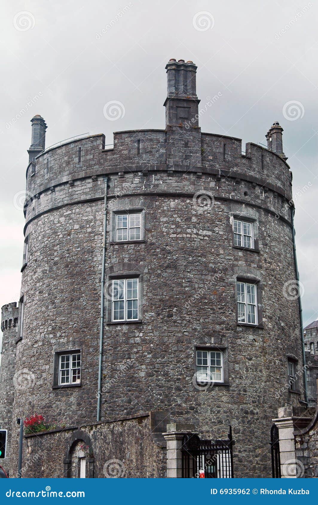 Castle Tower stock photo. Image of turett, entrance, castle - 6935962