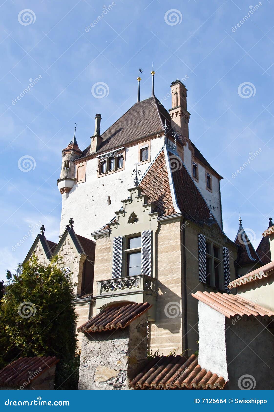 Castle tower stock photo. Image of destination, european - 7126664