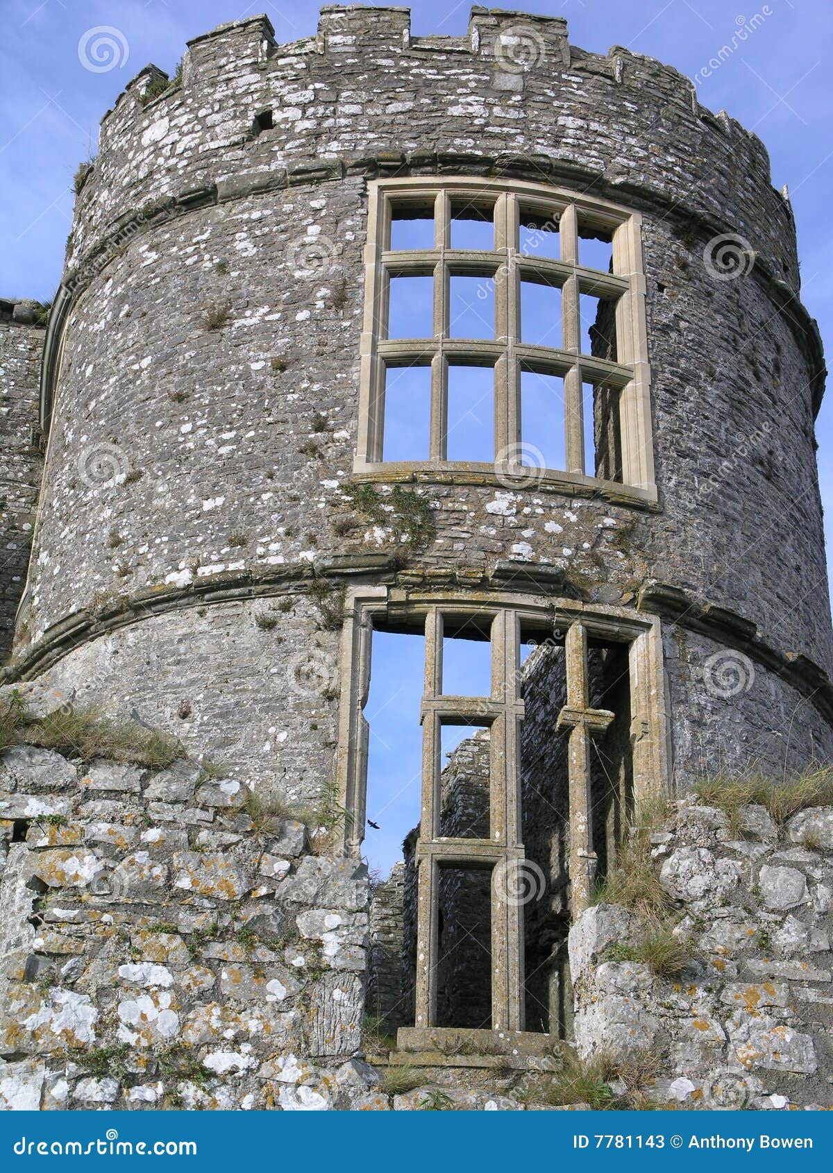 Castle Tower stock image. Image of carew, medieaval, ancient - 7781143