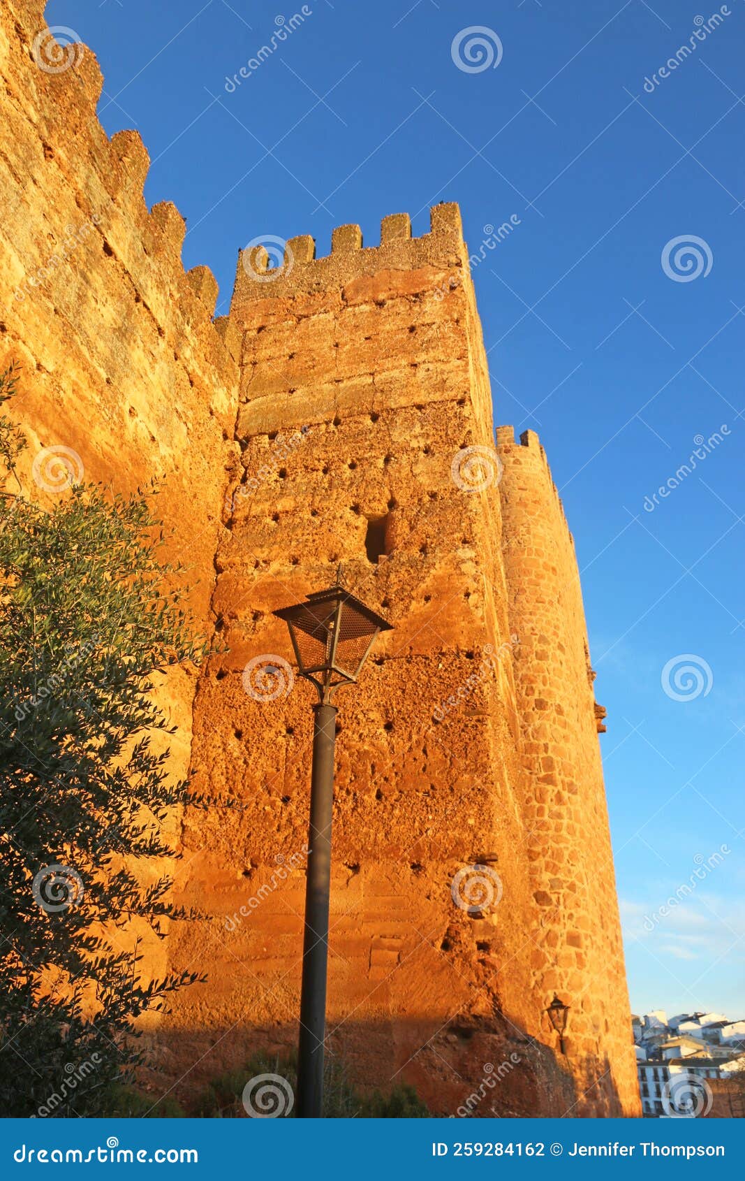 Castle Tower in Bailen, Spain Stock Photo - Image of spain, ancient ...