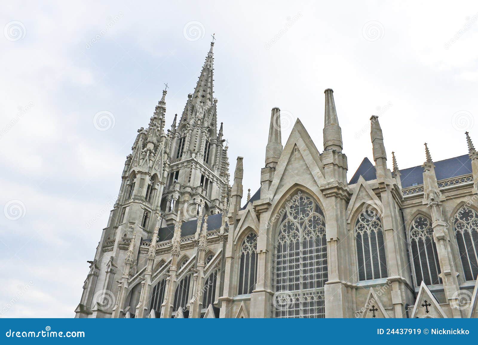 Castle tower in Brussels stock image. Image of ancient - 24437919