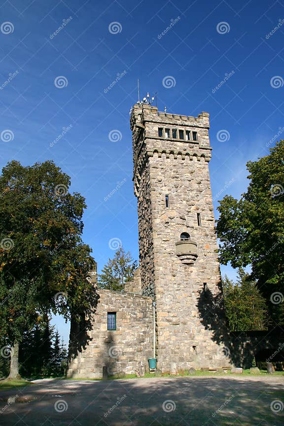 Castle Tower of Elgersburg stock image. Image of germany - 3223023