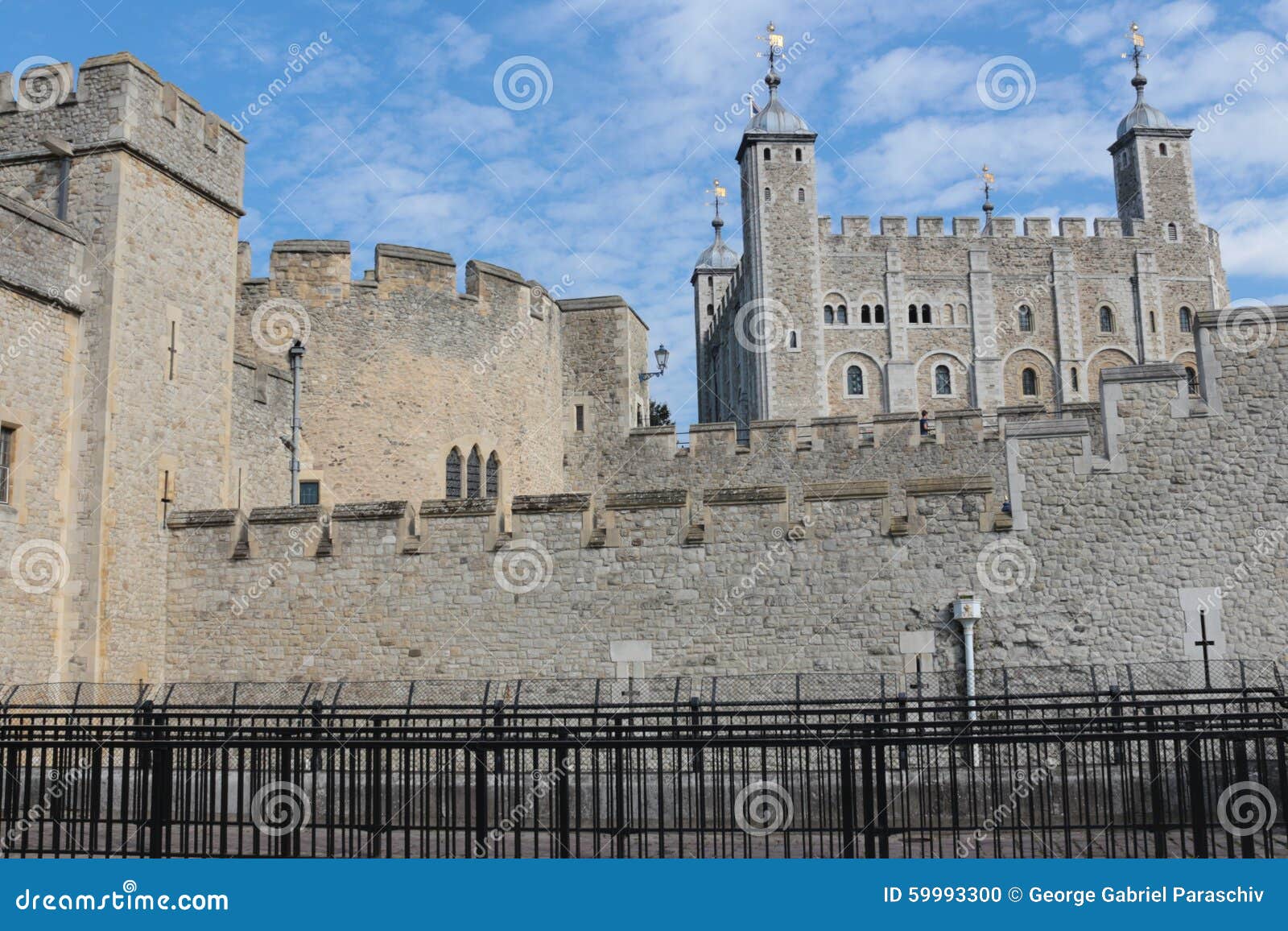 Castle Tower of London stock photo. Image of great, culture - 59993300