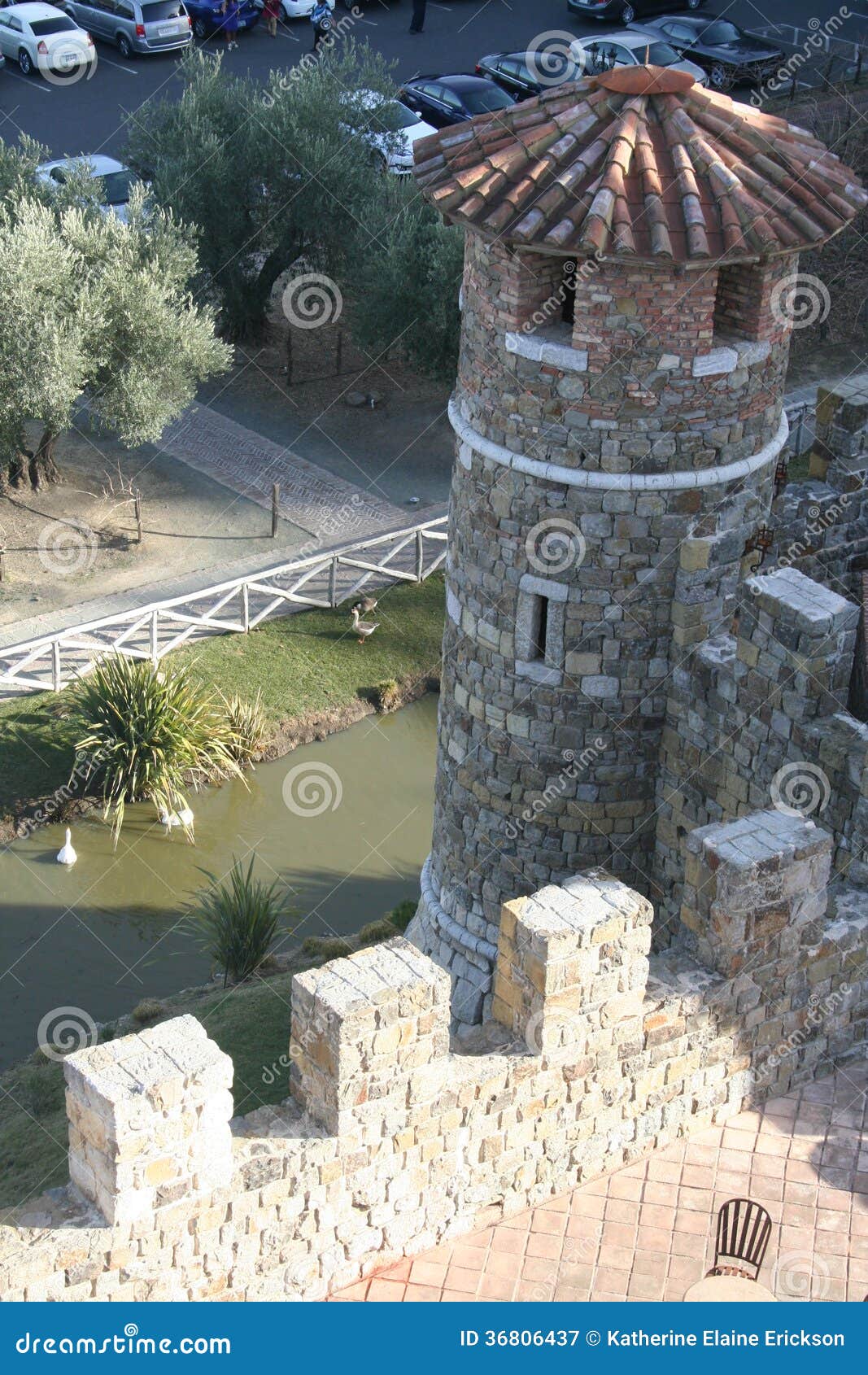 Castle Tower stock image. Image of building, california - 36806437