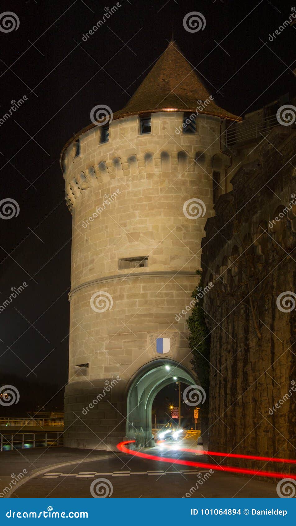 Castle Tower stock photo. Image of city, history, european - 101064894