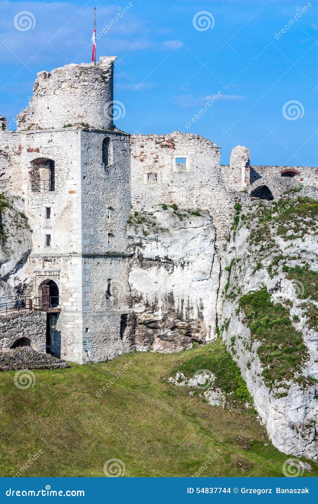 Castle tower stock photo. Image of ancient, tourist, castle - 54837744