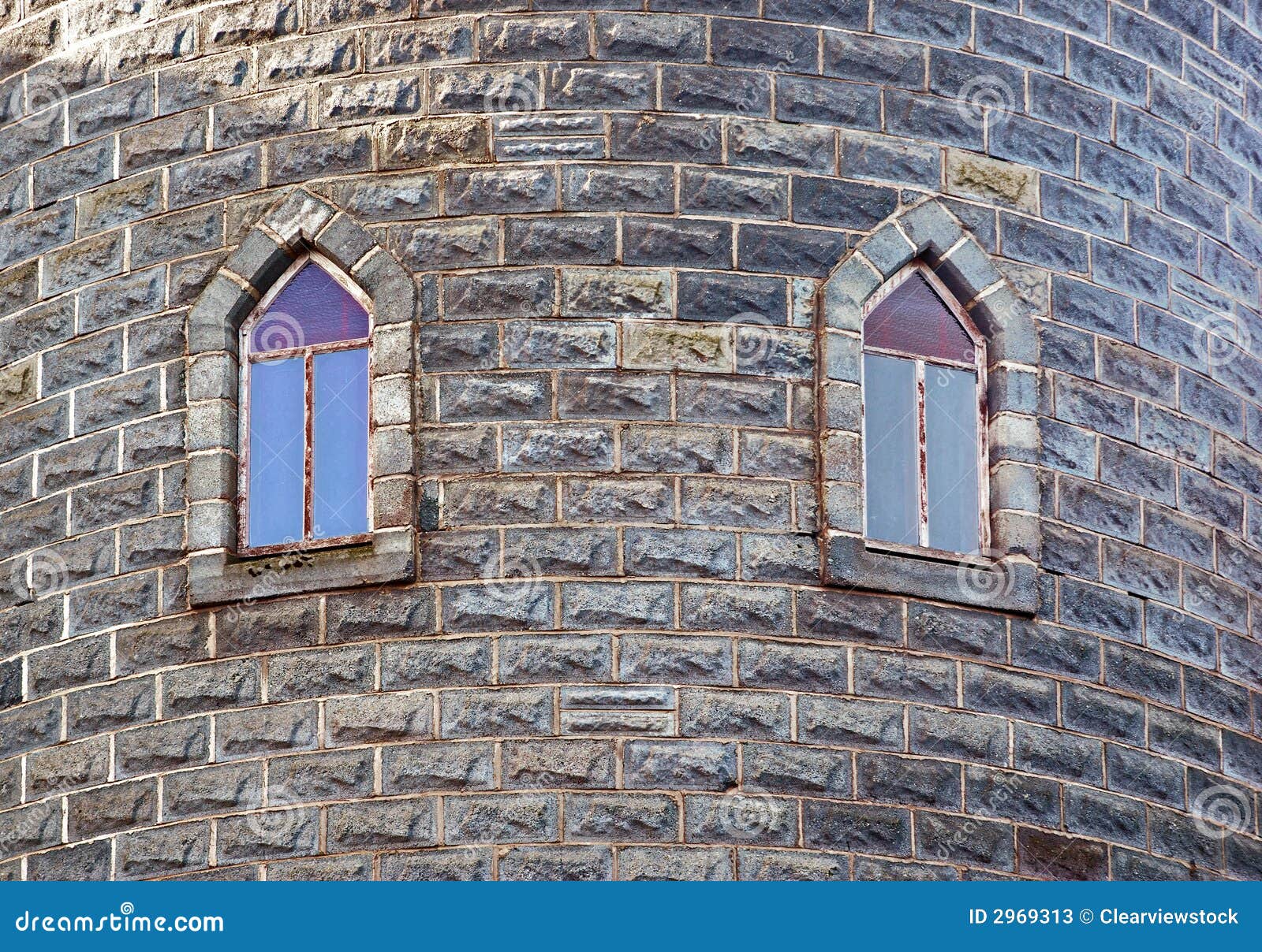 Castle Tower Windows Stock Photos - Image: 2969313