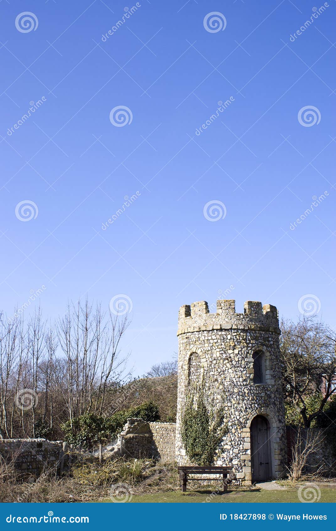 Castle Turret stock photo. Image of interest, english - 18427898
