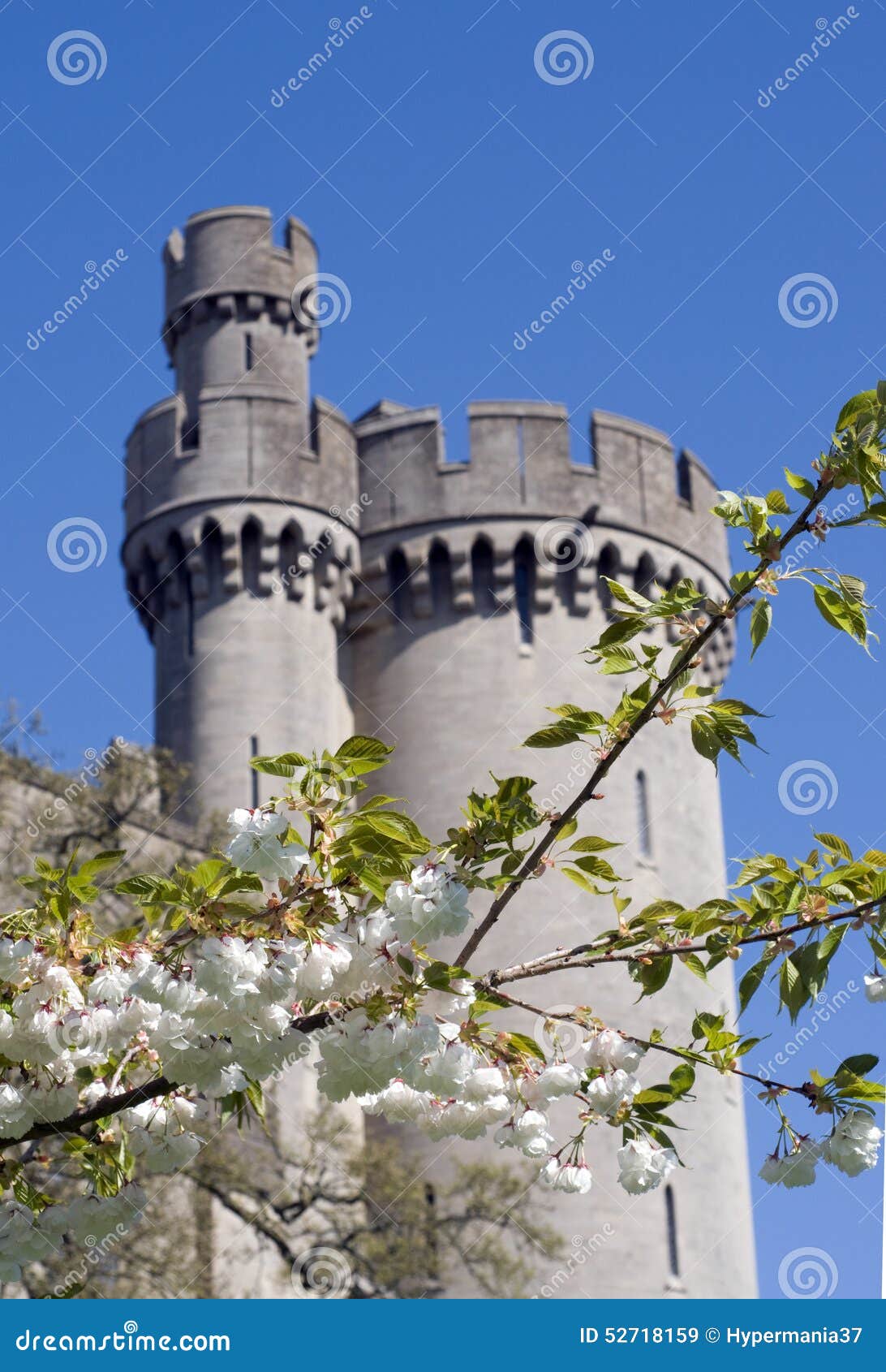Castle Turret, Bargeme, The Var, France Royalty-Free Stock Photography ...