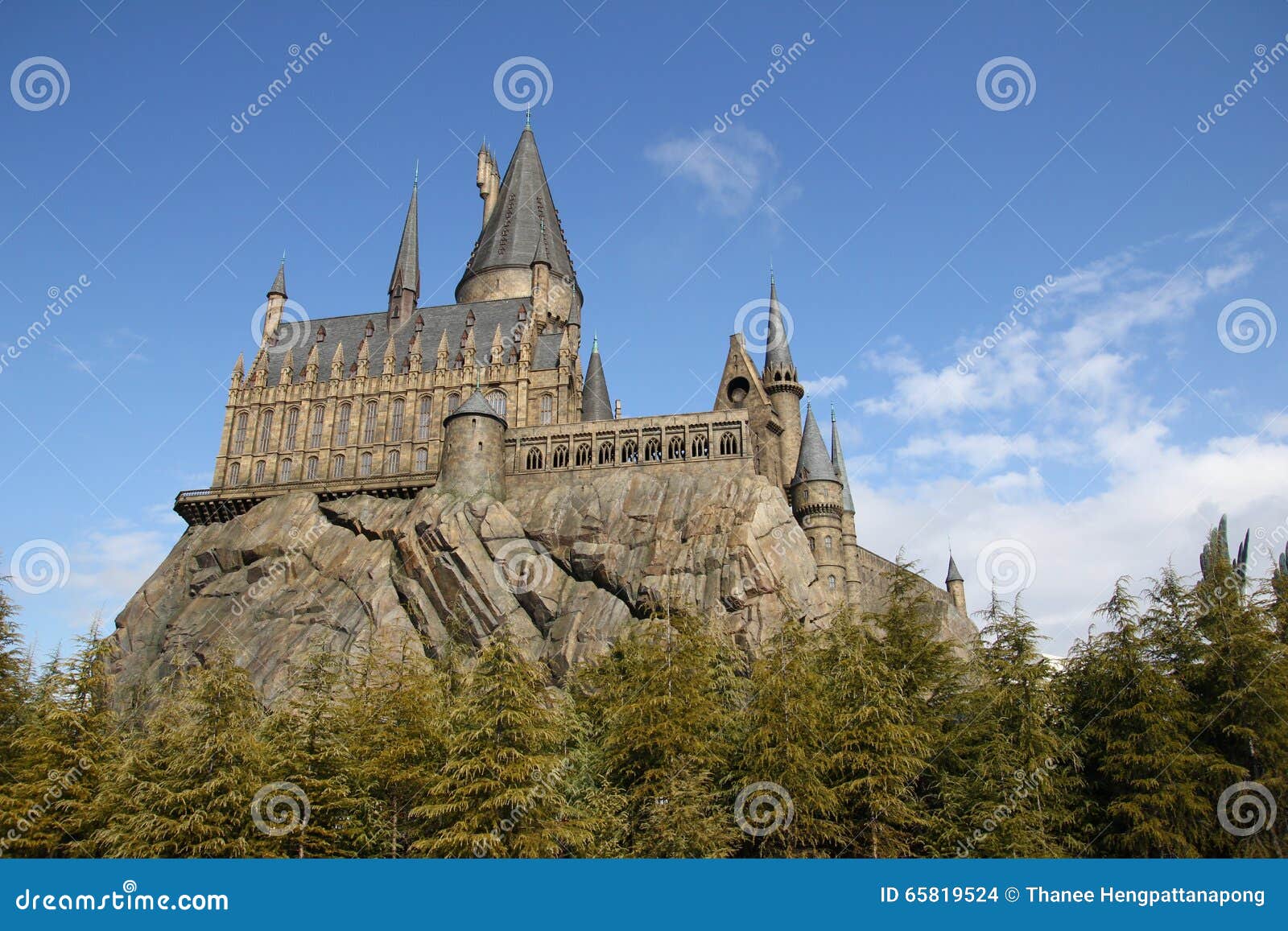 Castle in USJ editorial stock image. Image of potter - 65819524