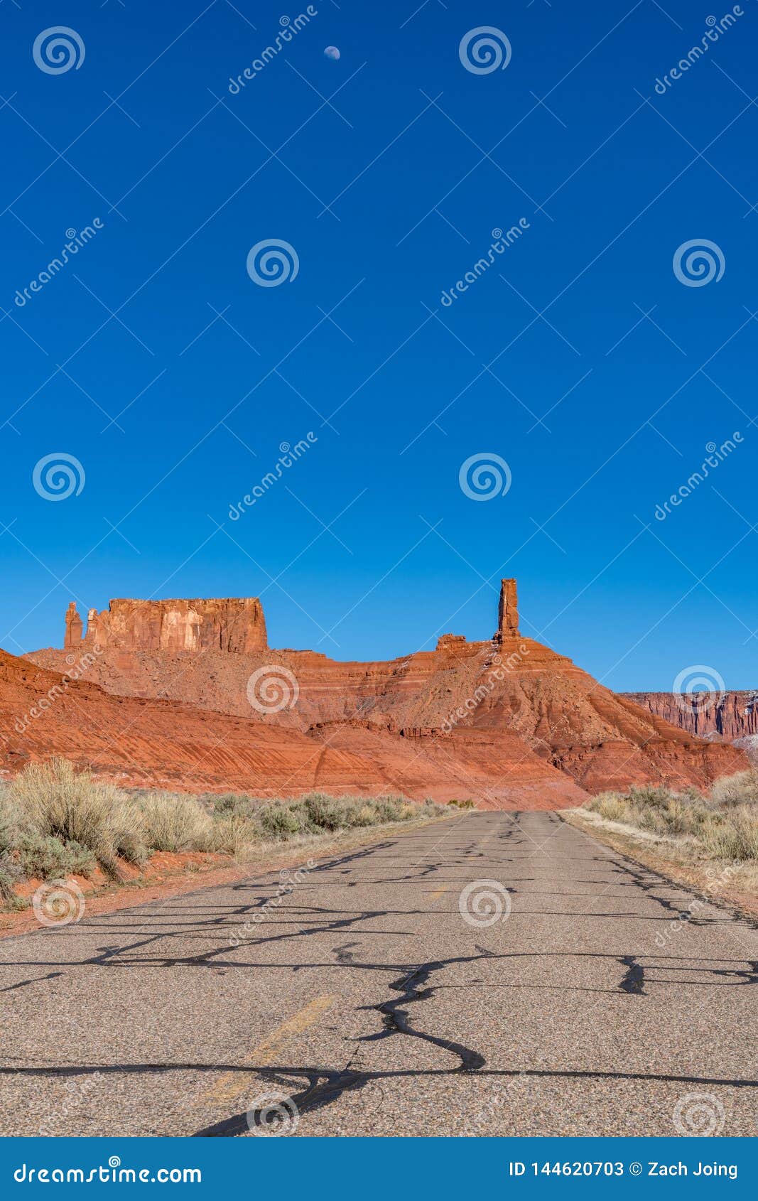 Castle Valley Utah stock image. Image of famous, arches - 144620703