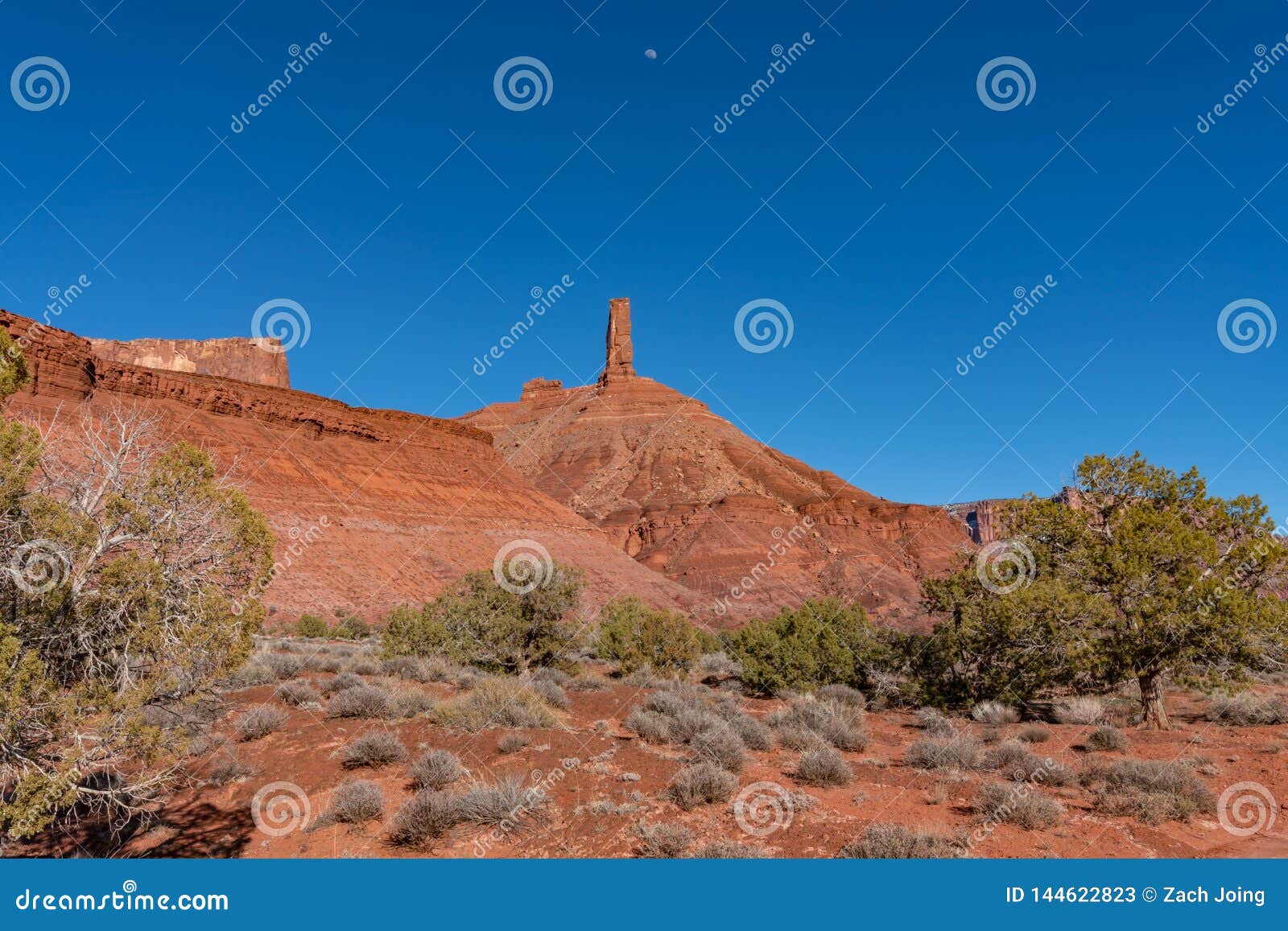 Castle Valley Utah stock image. Image of loneliness - 144622823