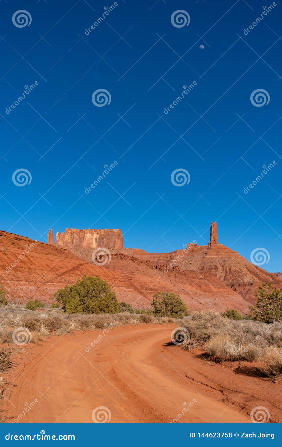 Castle Valley Utah stock photo. Image of castleton, arches - 144623758