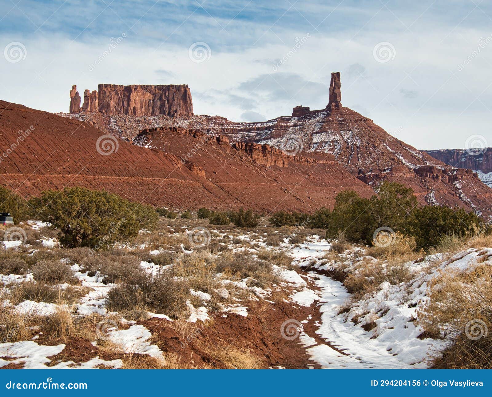 Castle Valley, Utah stock photo. Image of landmark, sandstone - 294204156
