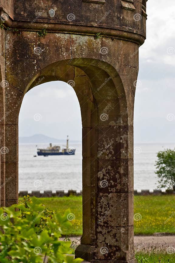 Castle vault stock image. Image of country, beach, garden - 4727509