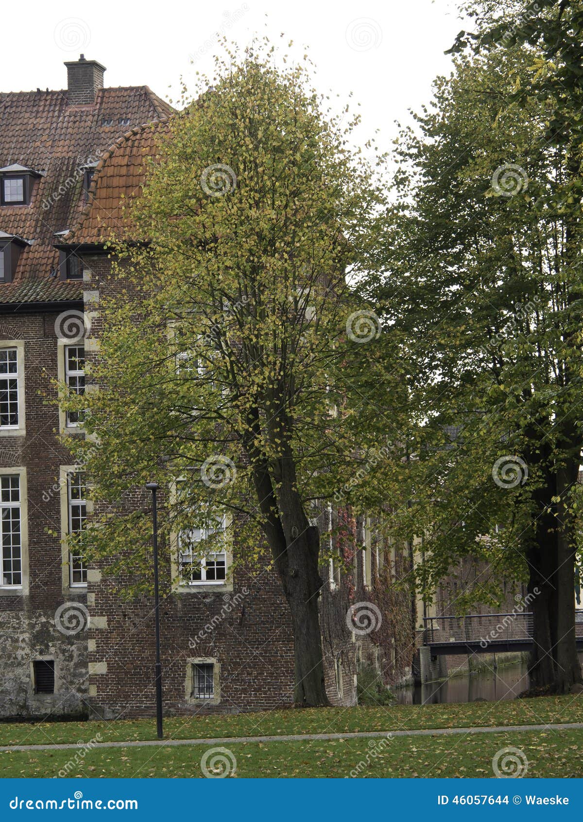 Castle of Velen stock photo. Image of parc, velen, trees - 46057644