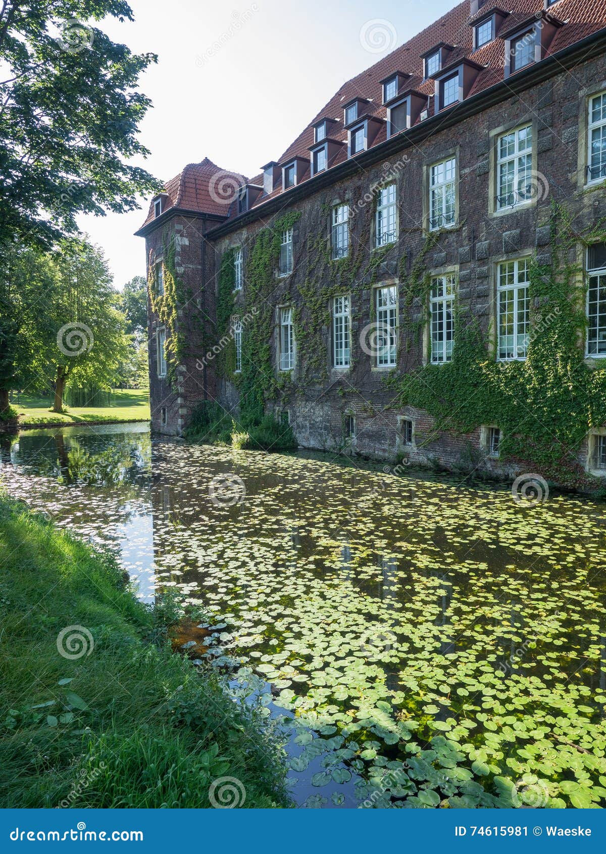 The Castle of Velen in Germany Stock Image - Image of germany, tower ...