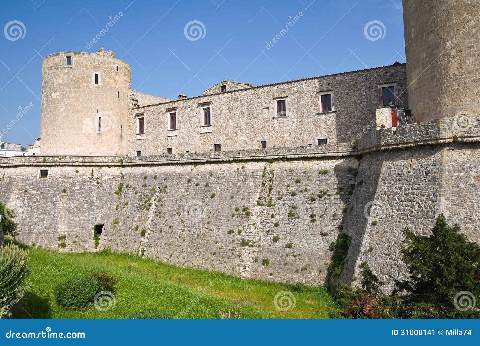 Castle Of Venosa. Basilicata. Italy. Royalty-Free Stock Photography ...