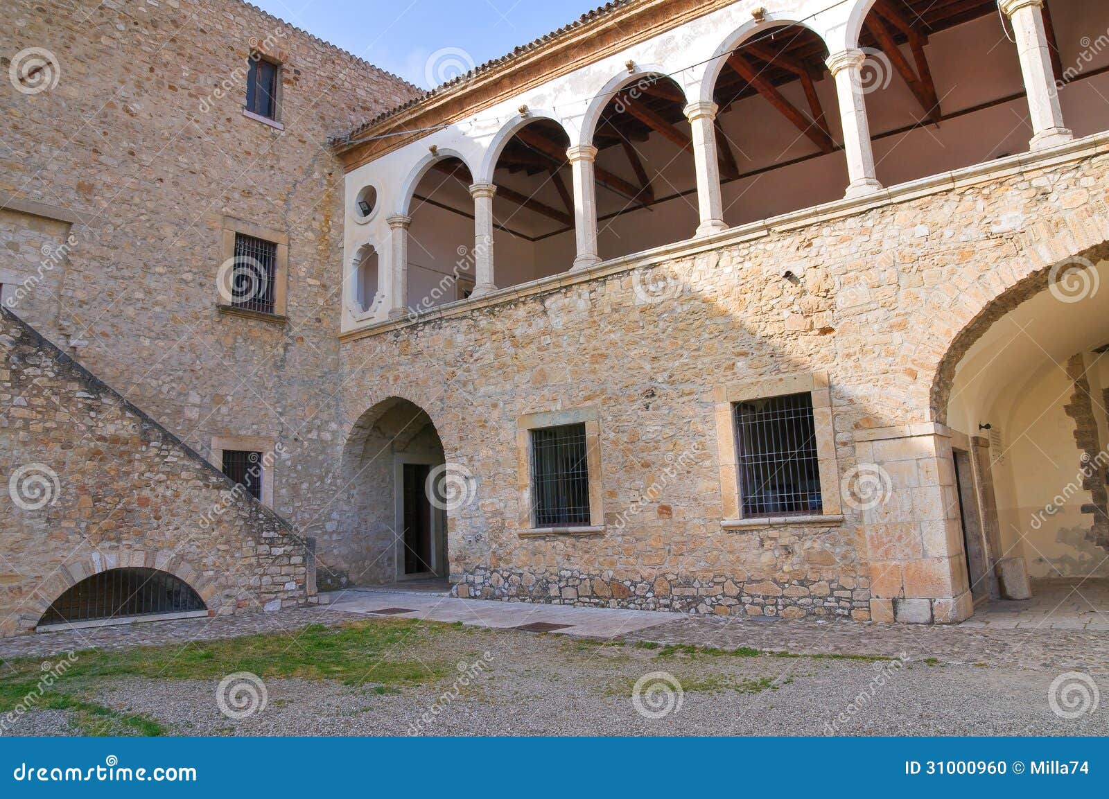 Castle Of Venosa, Potenza, Italy Stock Photography | CartoonDealer.com ...