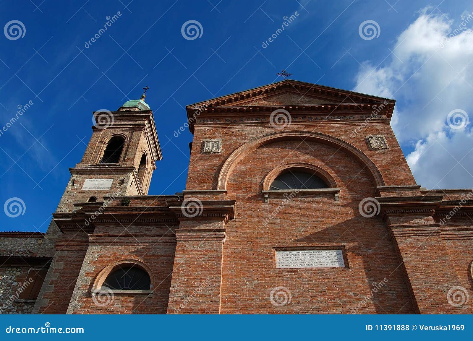 Castle of Verucchio stock photo. Image of italy, village - 11391888