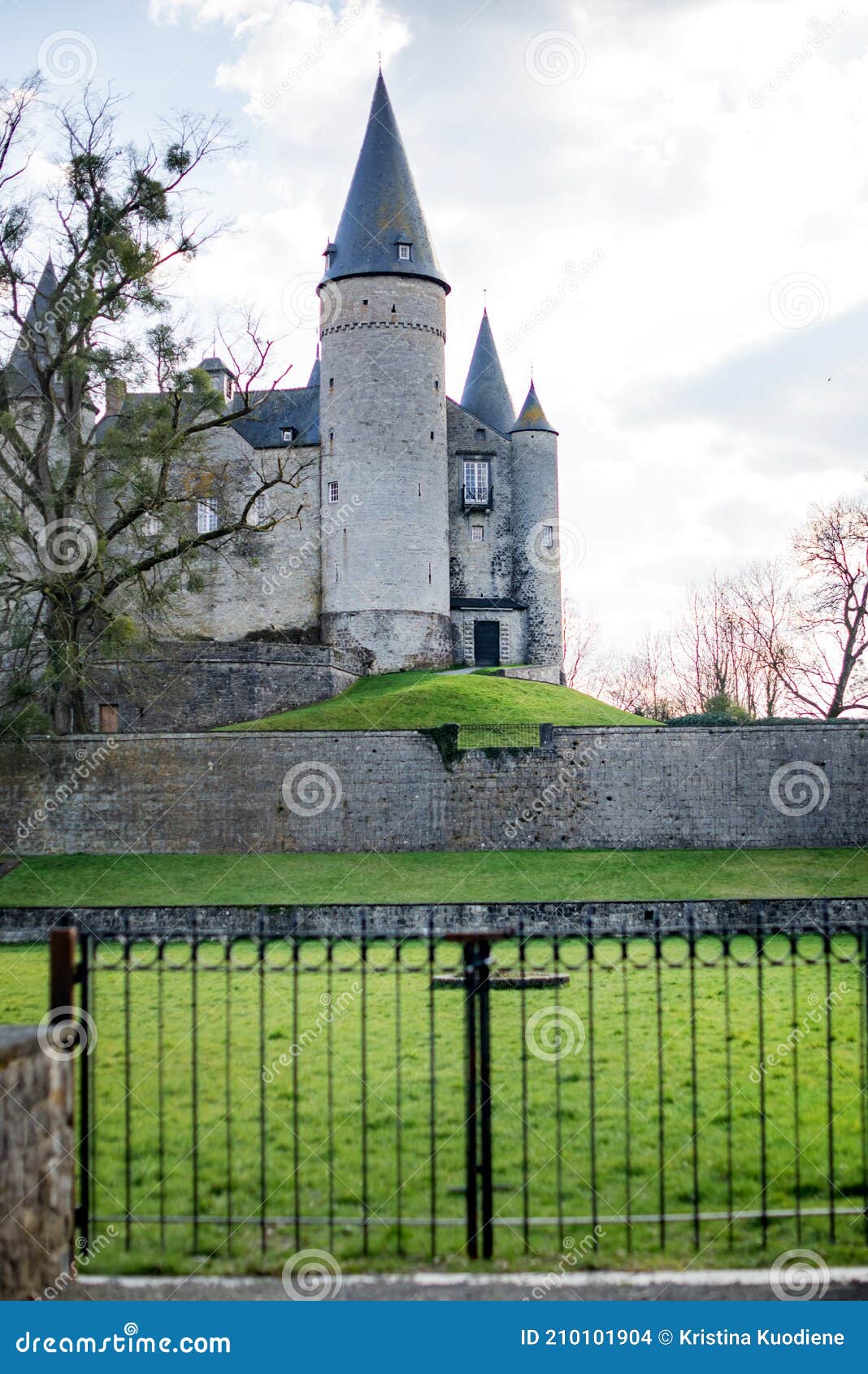 Castle of Veves in Belgium stock photo. Image of beautiful - 210101904