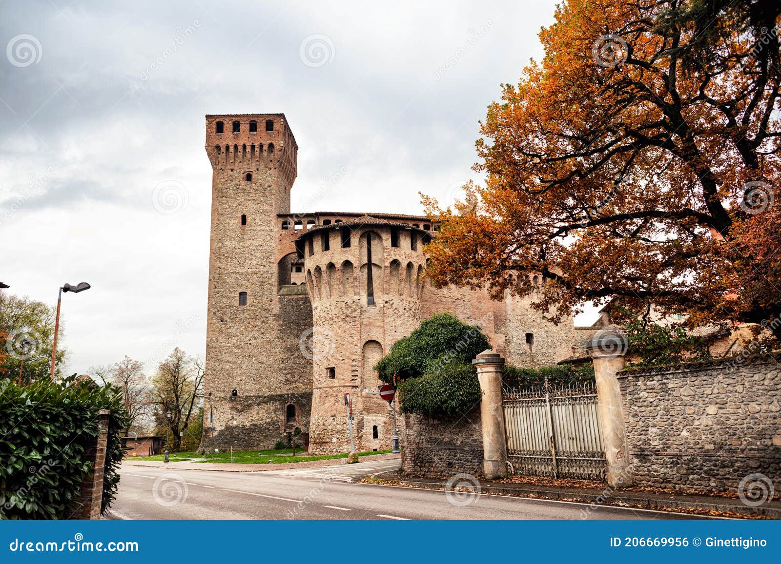Castle of Vignola - Modena stock photo. Image of fortress - 206669956