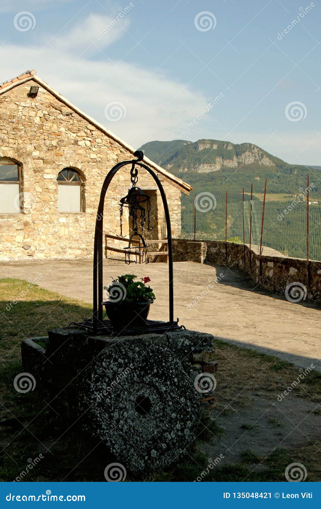 Castle in the Village of Bardi Stock Image - Image of country, europe ...