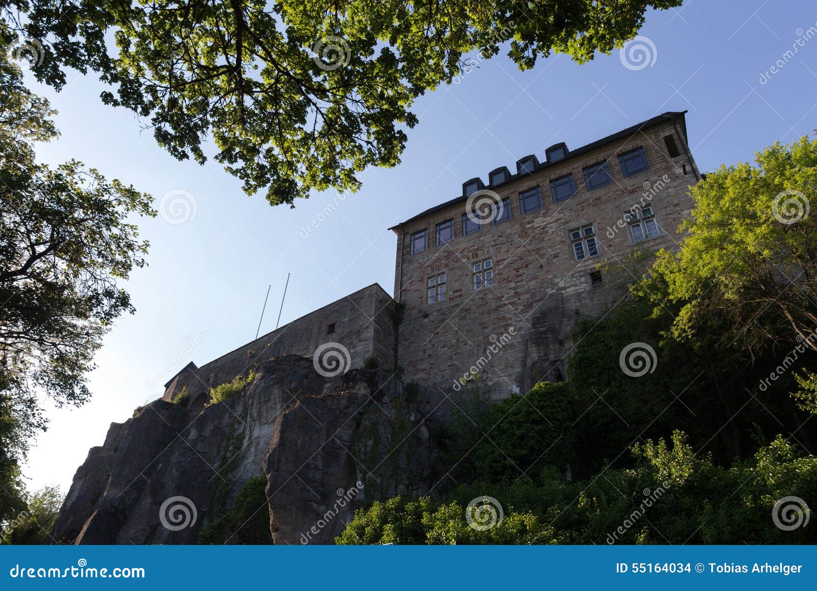 Castle Of Waldeck With The Edersee Stock Photography | CartoonDealer ...