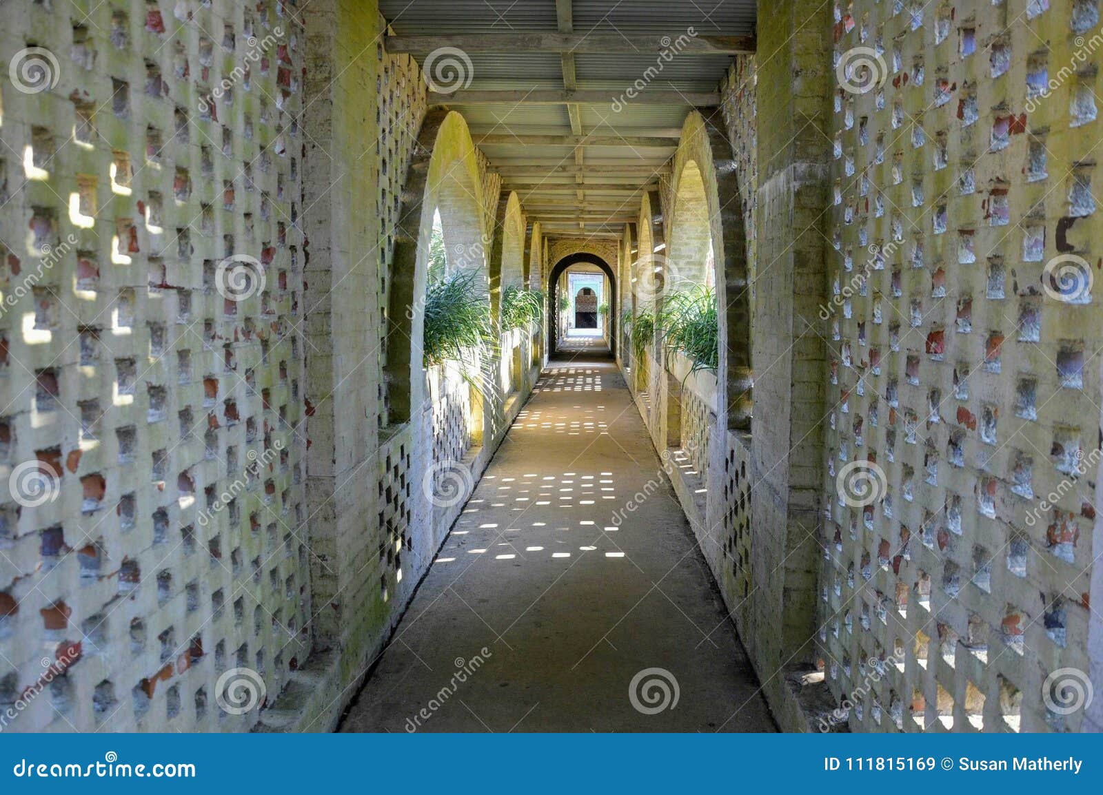 Castle Walkway stock image. Image of outdoors, recreational - 111815169
