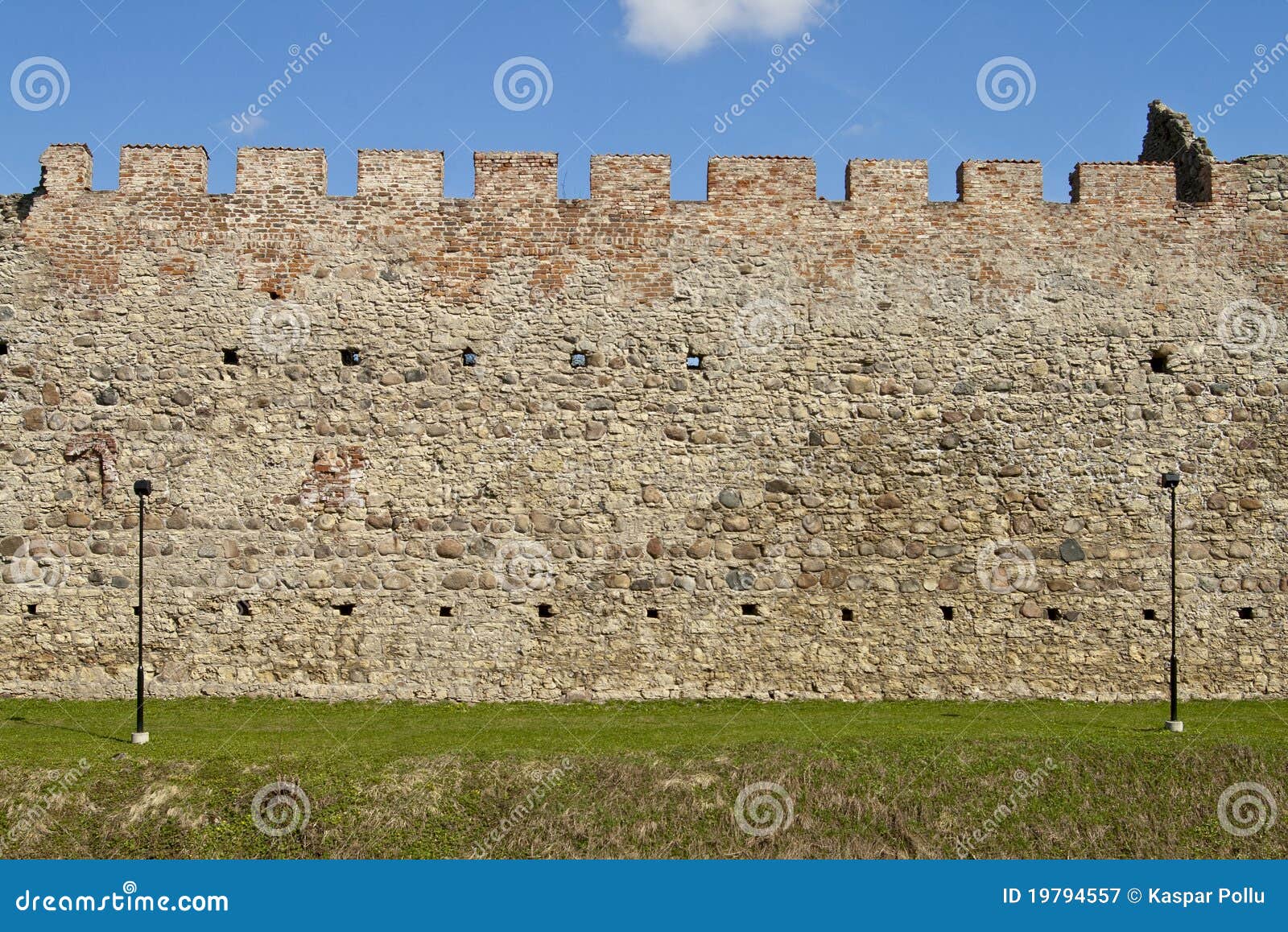 Castle Wall And Tower Of The Moorish Castle In Sintra Stock Photography ...