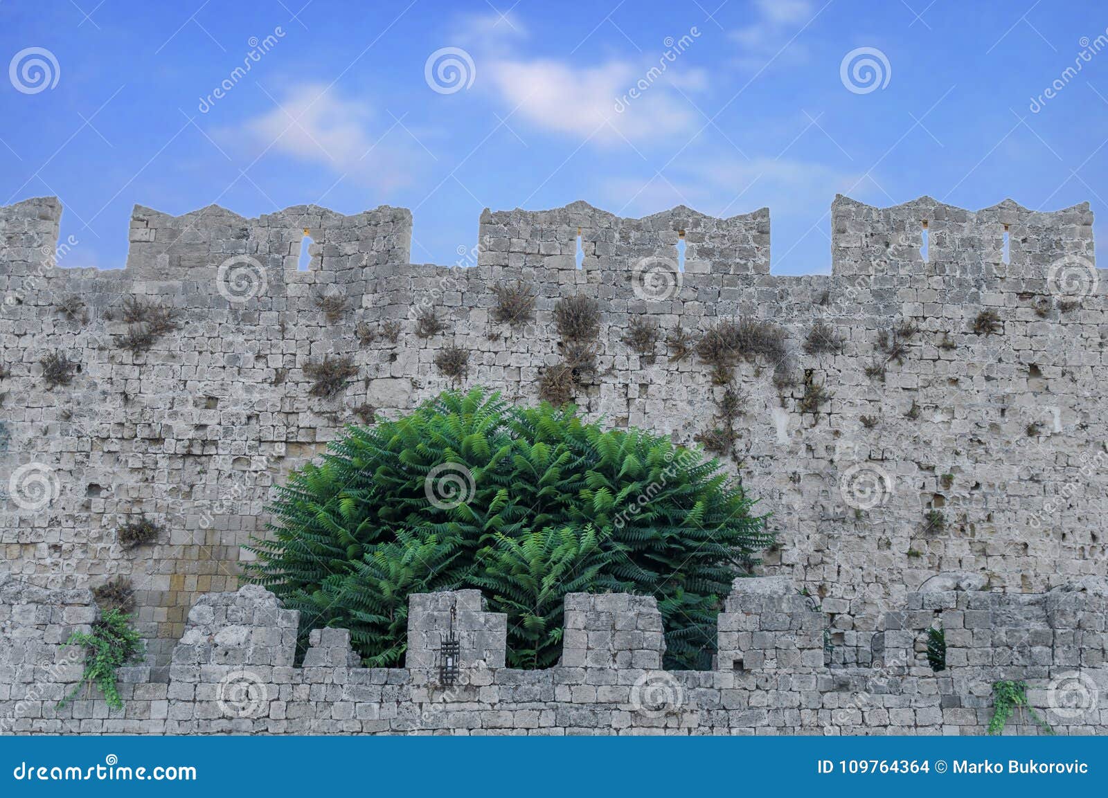Castle Wall Like Block Pattern of Medieval Concrete Background Stock ...