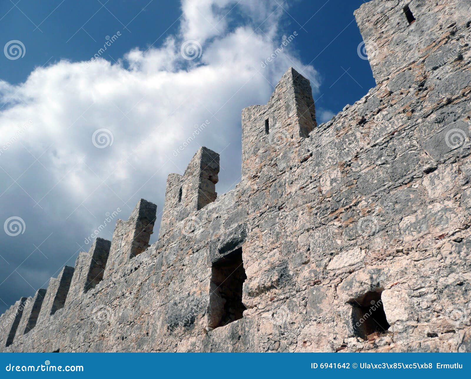 Castle Walls stock photo. Image of rock, architecture - 6941642