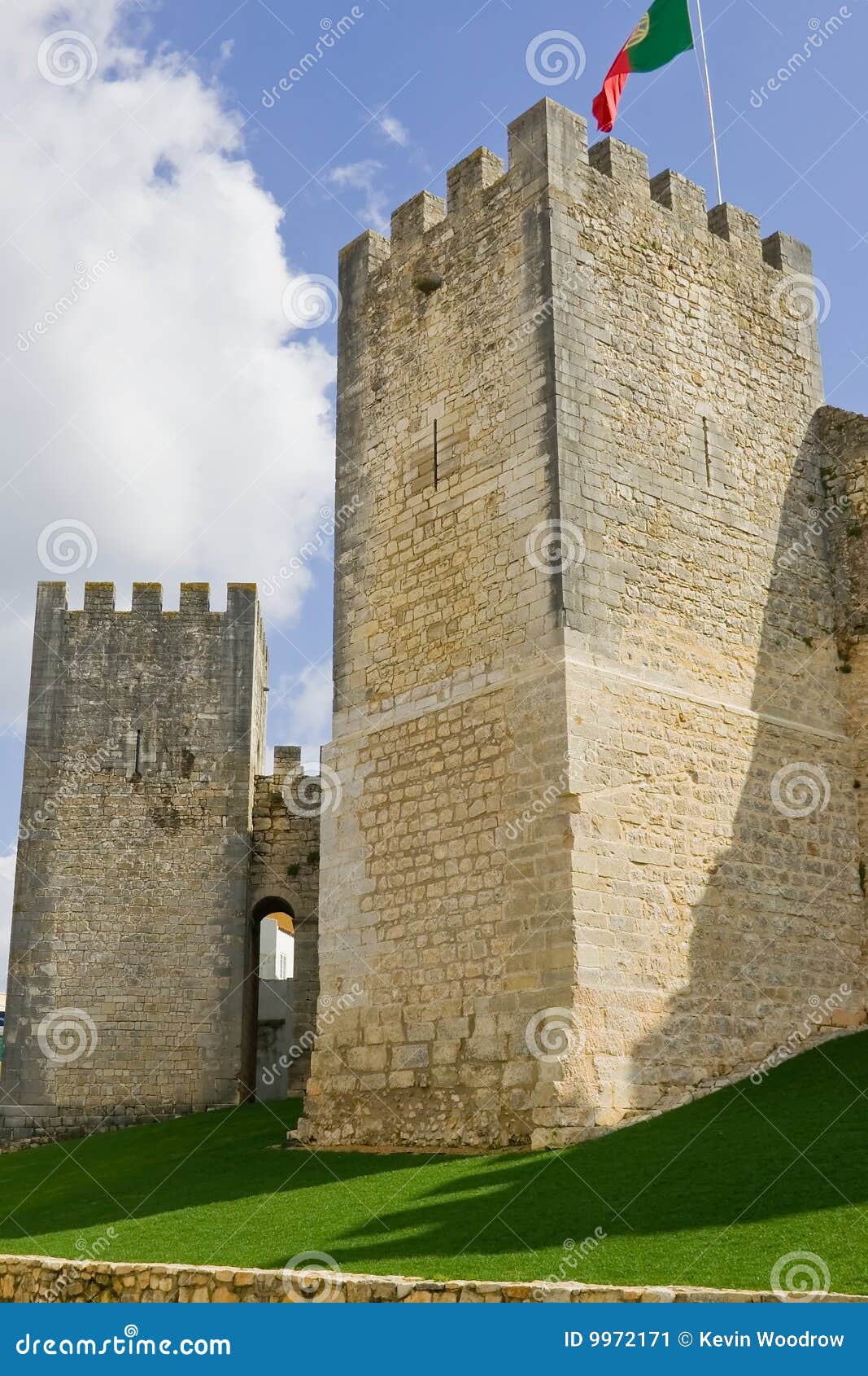 Castle Walls stock image. Image of silves, wall, point - 9972171
