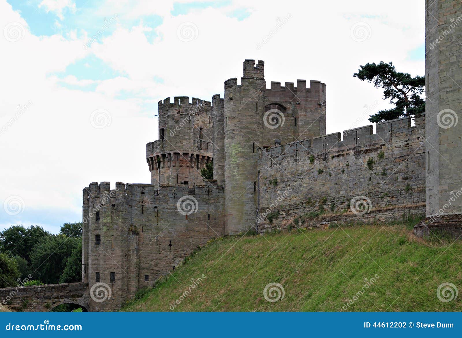 Castle walls stock photo. Image of ramparts, medieval - 44612202