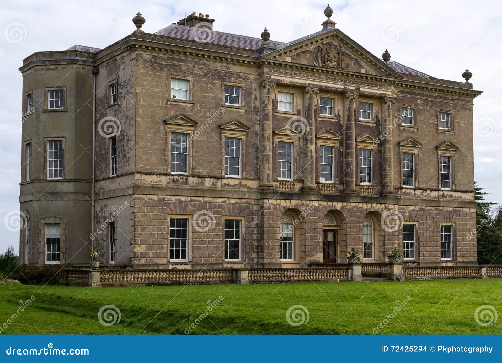 Castle Ward, County Down, Northern Ireland Stock Photo - Image of large ...