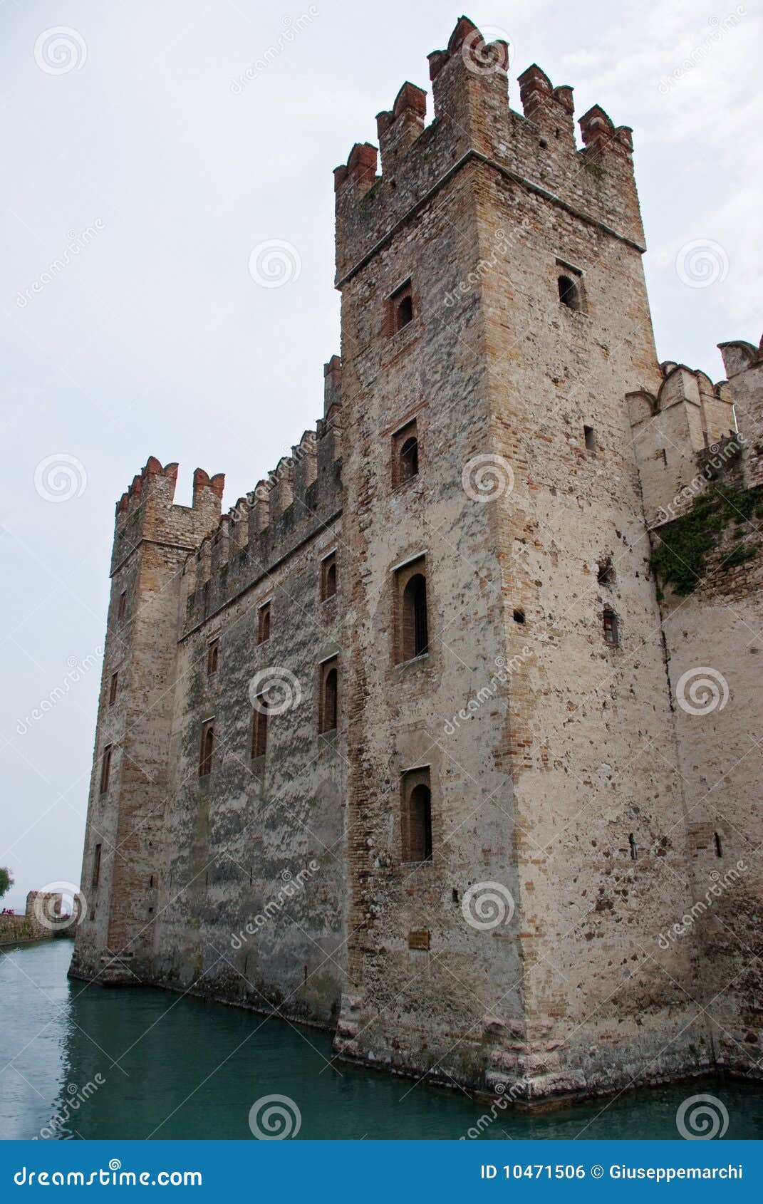 Castle on the water stock photo. Image of fortress, culture - 10471506