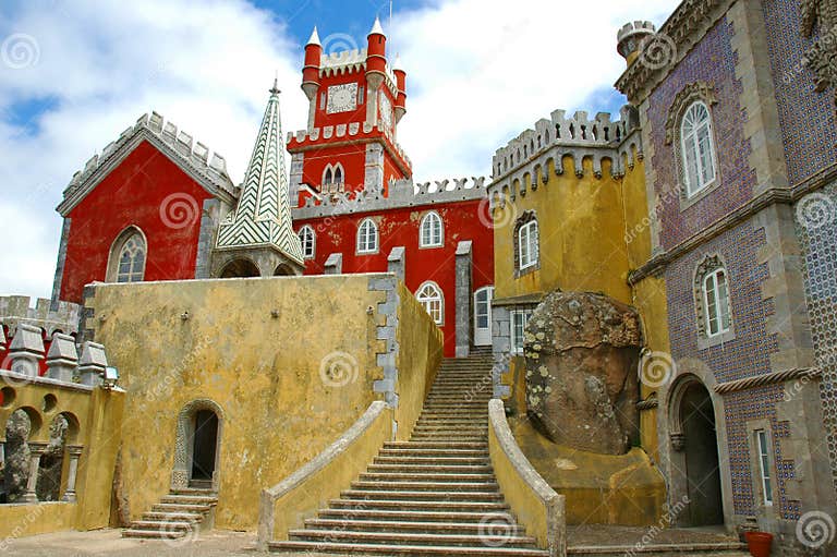 Castle Way stock photo. Image of pena, building, summer - 3137446