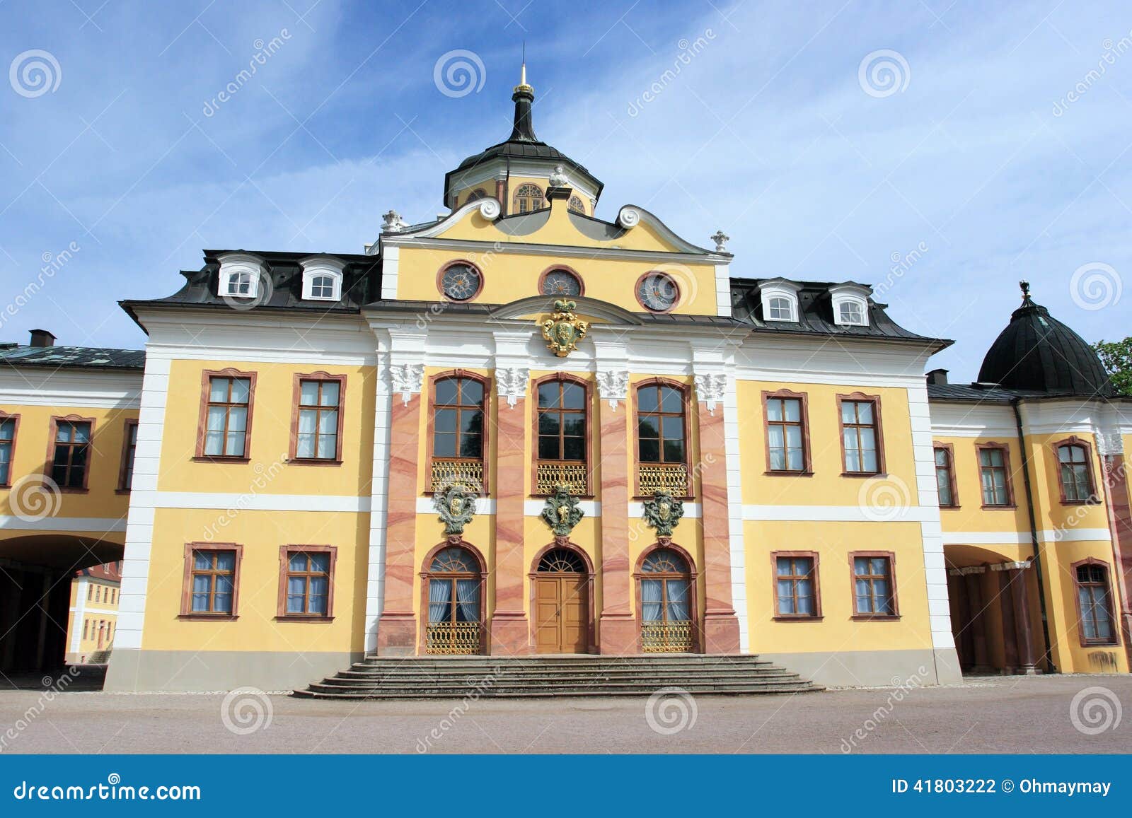 Castle of Weimar stock photo. Image of building, travel - 41803222