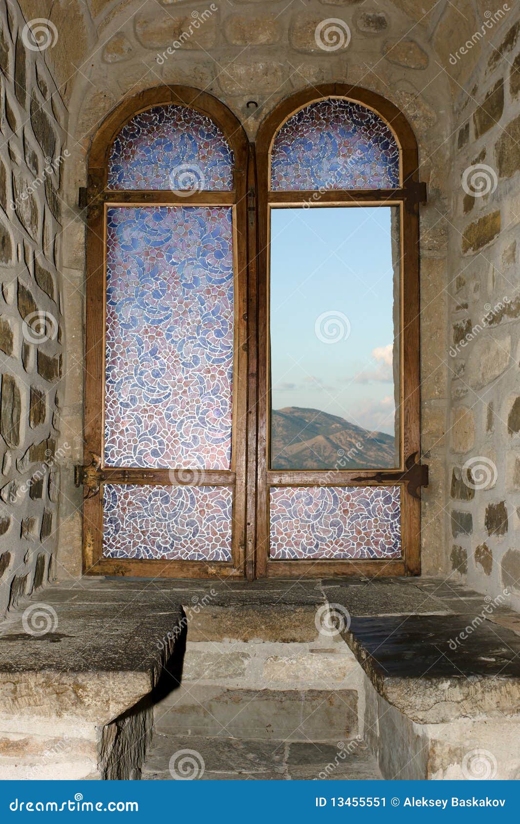 Castle window stock image. Image of culture, interior - 13455551