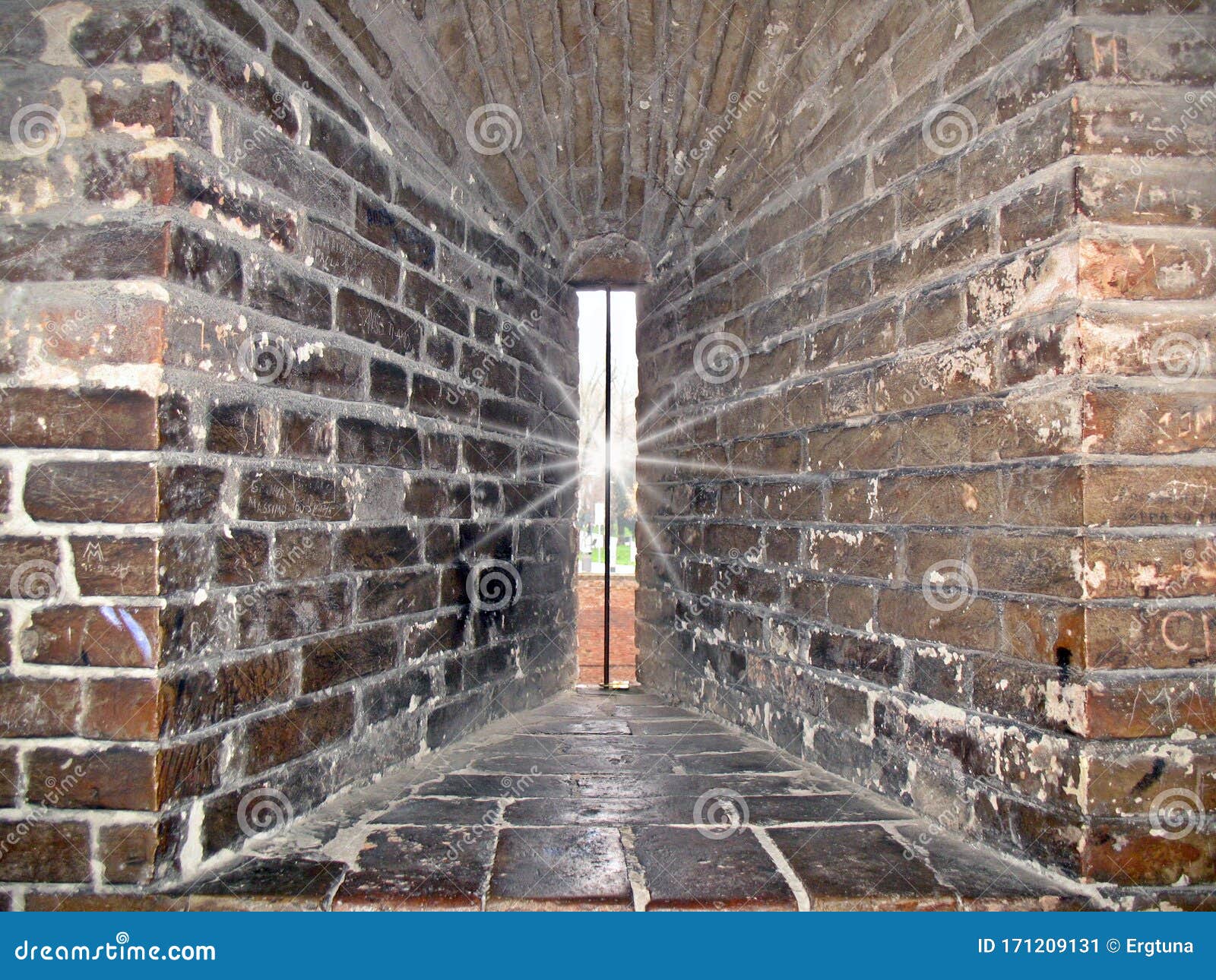 Orifice of a tower stock image. Image of castle, orifice - 171209131